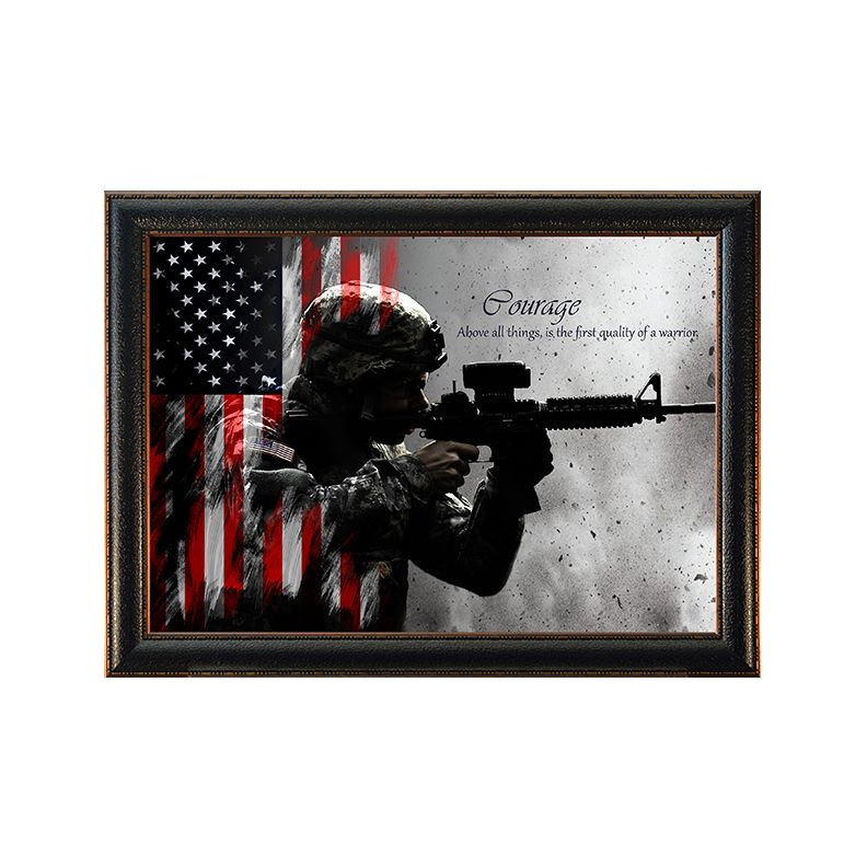 "Courage" Framed Wall Art by Jeremy Ashcraft